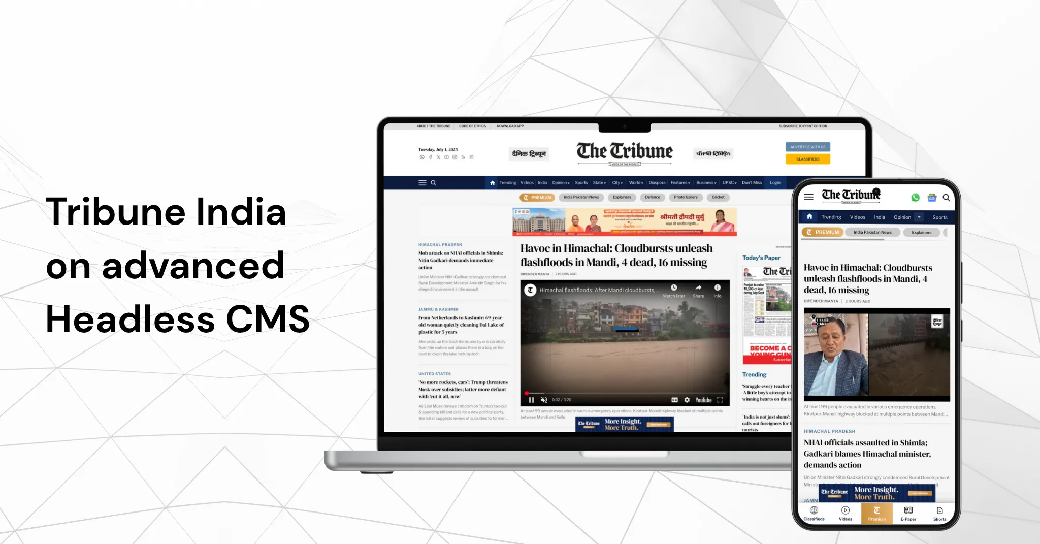 Tribune's Headless CMS Success Story by Mediology Software